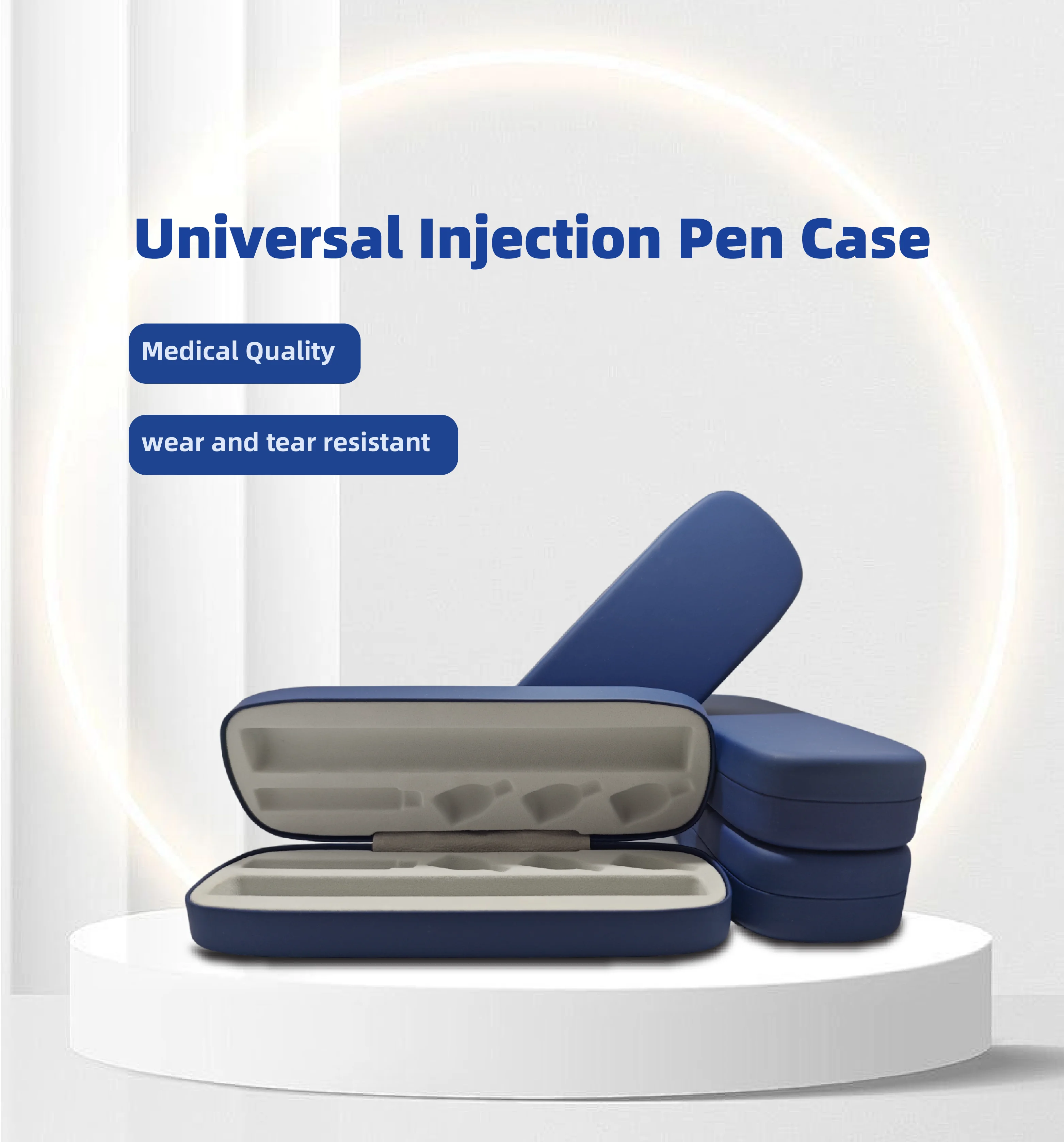 Syringe Pens Case Injector Cartridge Diabetes Injection Pen Metal Case ...