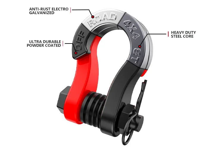Hls Innovative Split "j" Recovery Shackle Design Jowl Split Tow Shackle ...