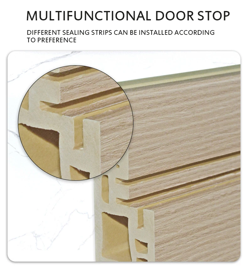Waterproof A-type Wpc Inside Interior Door Casing Frame Jamb - Buy Pvc ...