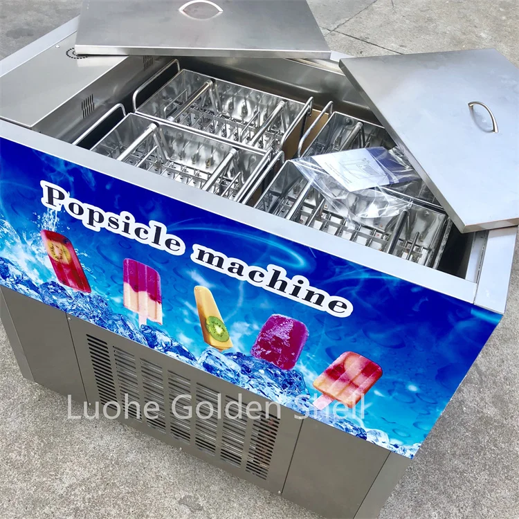 Stainless Steel Commercial Popsicle Machine - 3000pcs/day