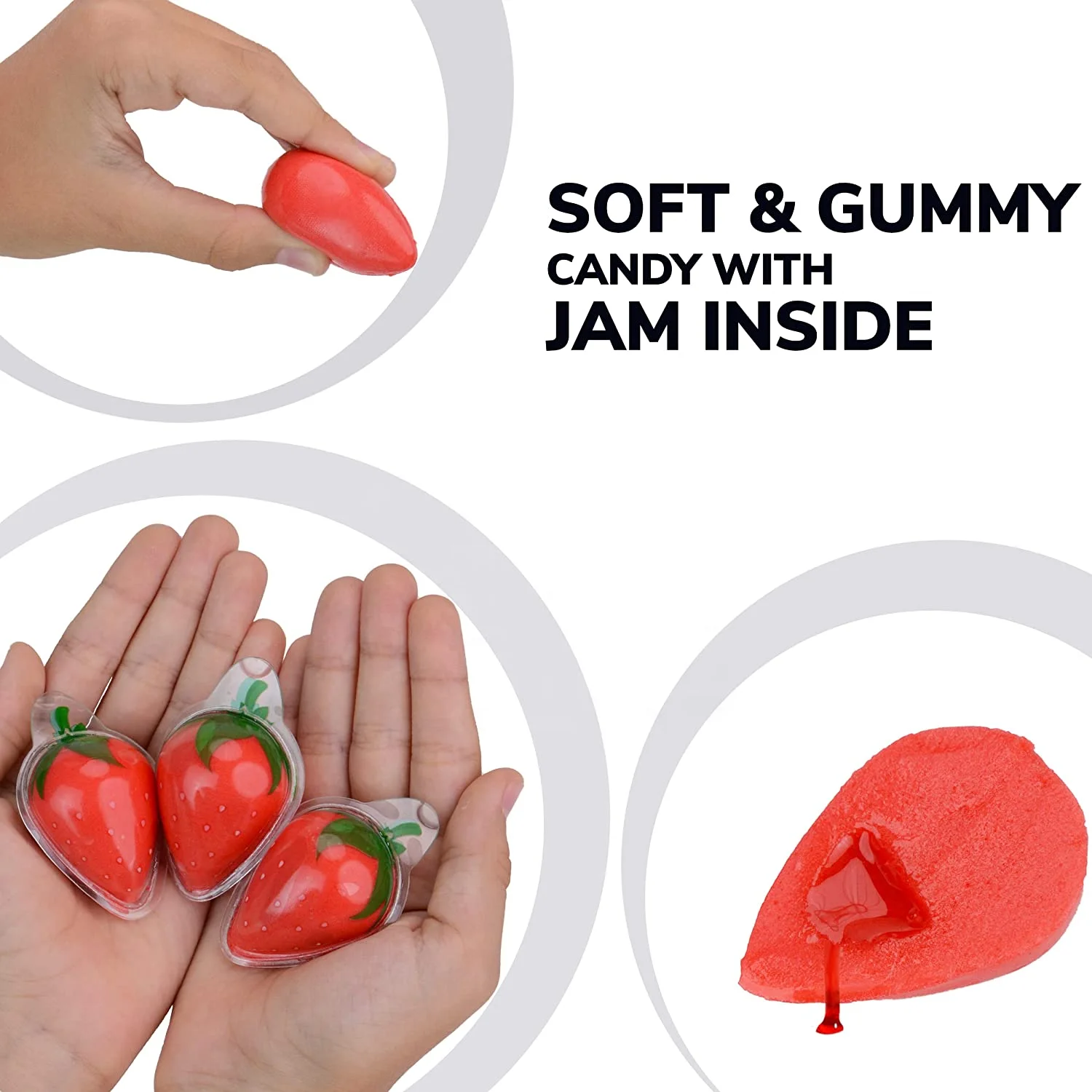 Strawberry Gummy Candies - Sweet Treats for All Ages