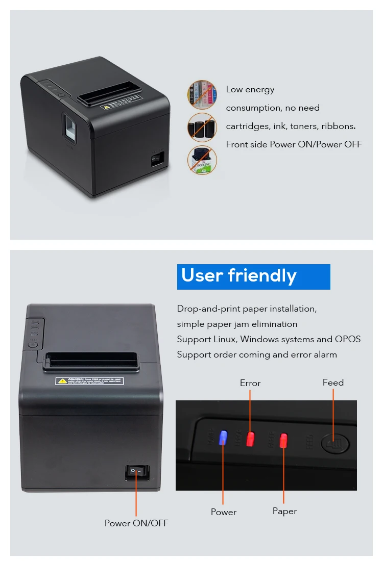Cheap Mini Printer 80mm USB Pos Printer for Retail Shop| Alibaba.com