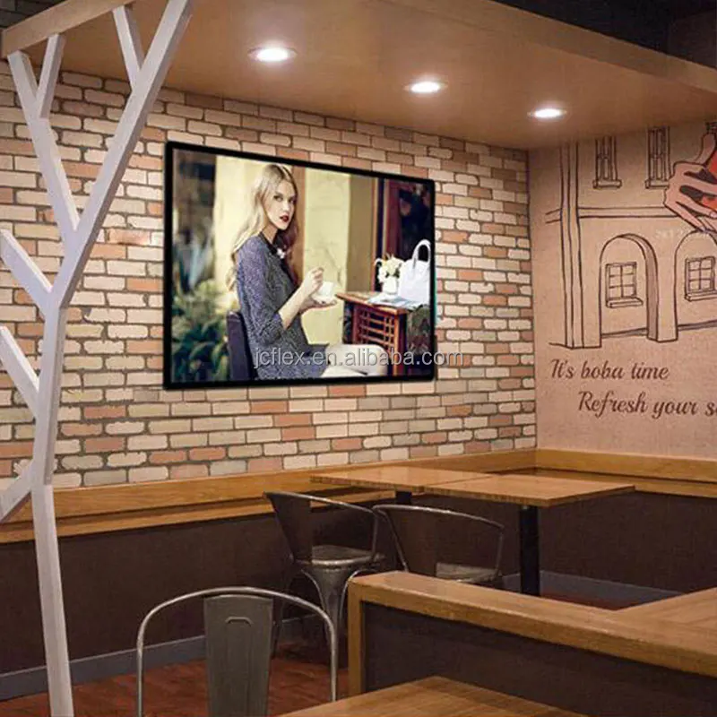 Aluminum Frame A4 Size Led Photo Tempered Glass Light Box Slim Thin ...