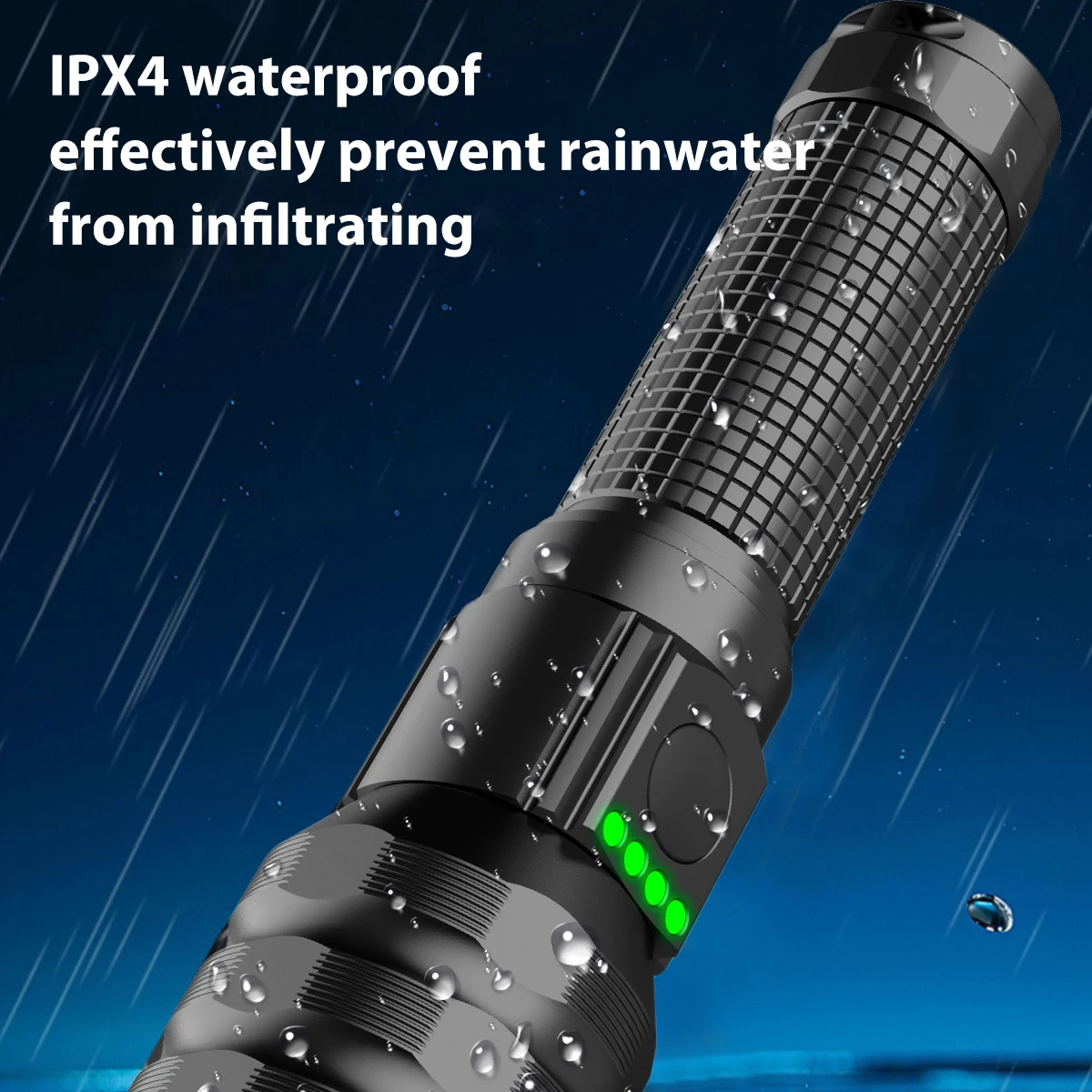 Ultra-bright Long Beam 1km Rechargeable Lithium Battery Led Tactical ...