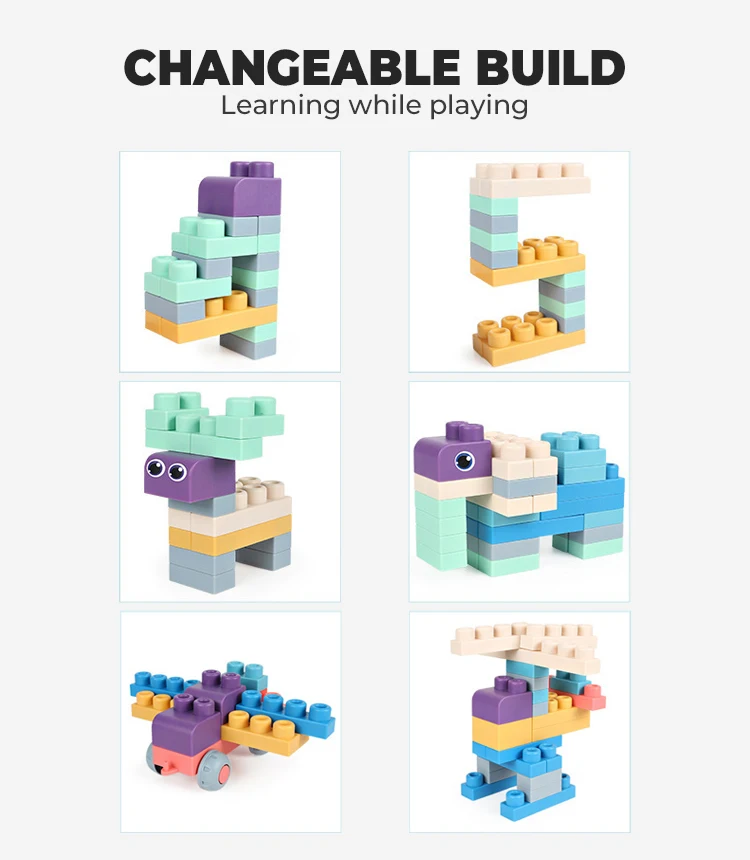 Silicone Stacking Toy - Educational Fun for Kids