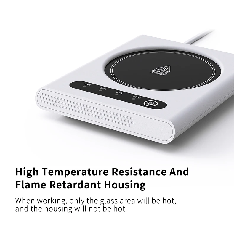 Constant Temperature Heating Home Drink Coaster Waterproof Panel Smart ...