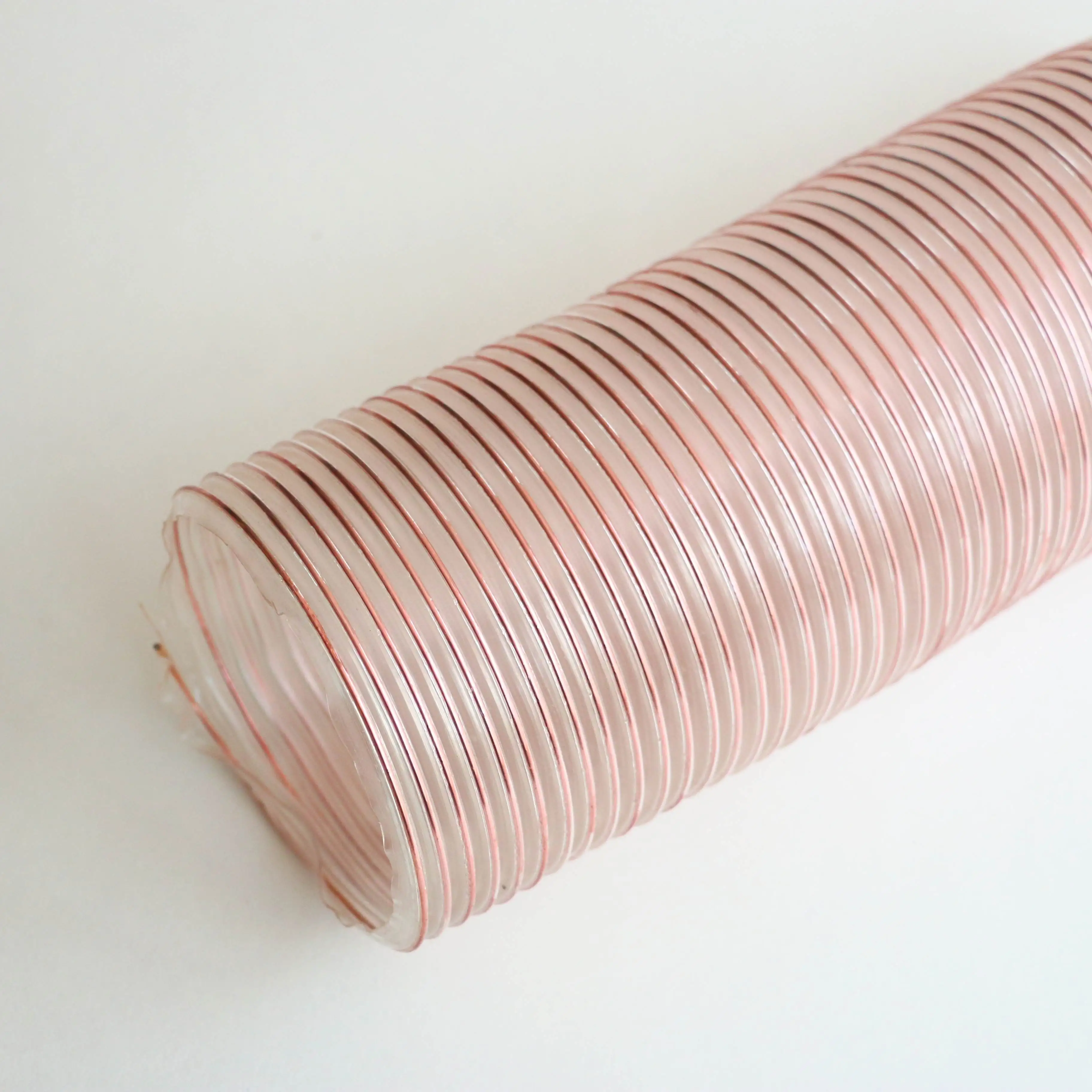 Transparent Dust Collection Polyurethane Pipe Ventilation Vacuum air ...