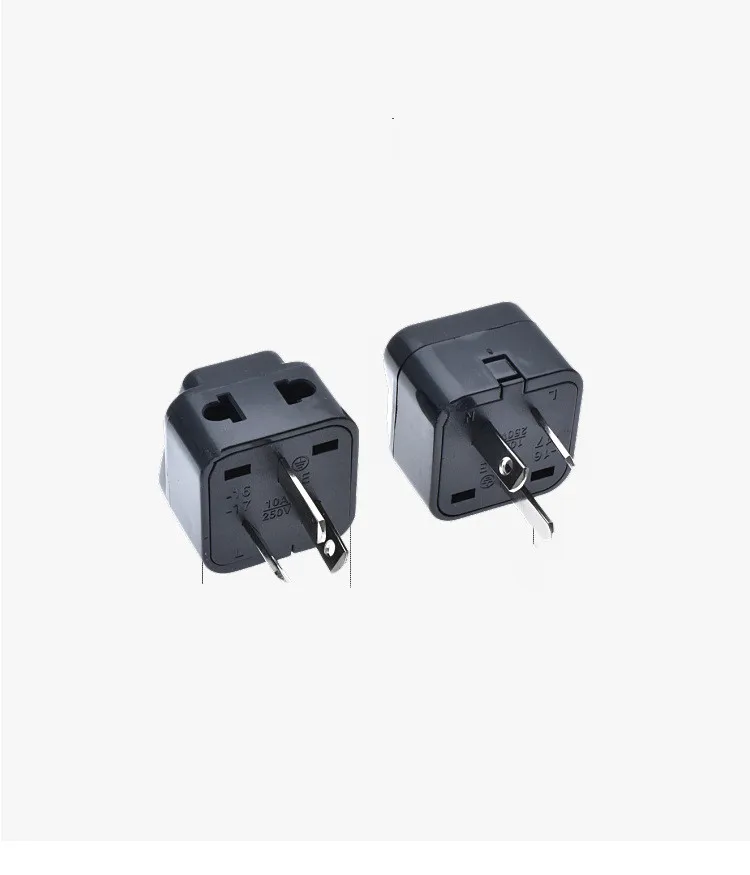 Copper 2 Way Universal To Au Plug Adapter Type-i 3 Pins Us Au Uk To ...