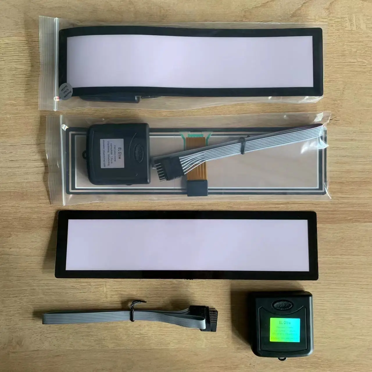 Light Up 5 Stars Wanted Sticker Led Label Panel El Light Advertising ...