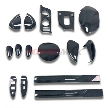 15 Pcs Dry Carbon Fiber Interior Kits For New Nissan Z Rz34 400z 2023 ...