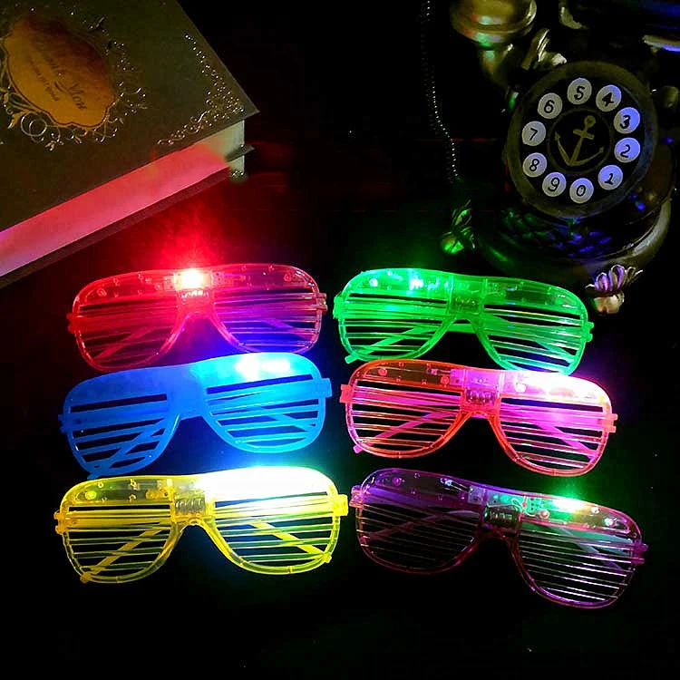 2023 New Led Glasses Frame Flashing Eyeglasses For New Year Christmas ...