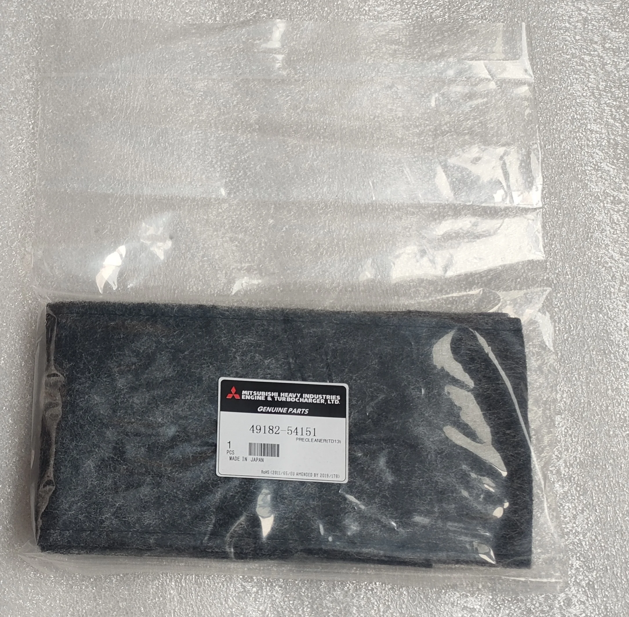 Mitsubishi Engine Parts - Quality Air Filter Cloth 49182-54151