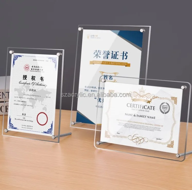 Custom Acrylic Photo Frames - Durable & Stylish Display