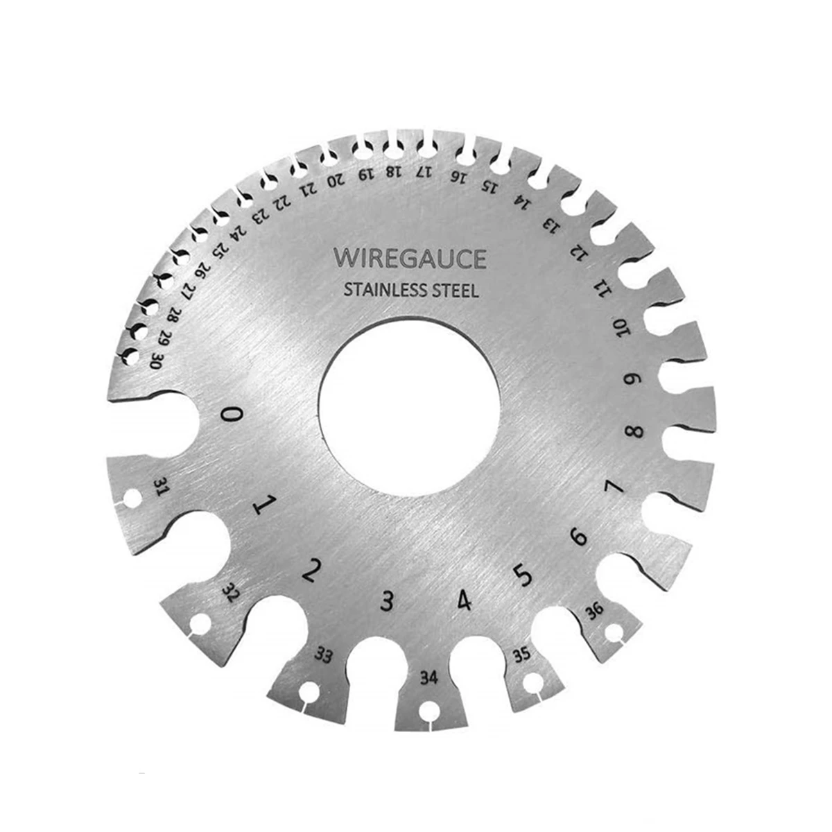 Stainless Steel Sheet Thickness Gauge - Weld Inspection Ruler