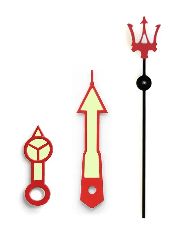 Customized Watch Parts Watch Hands Green Luminous Hands Fit Nh3536 6r ...