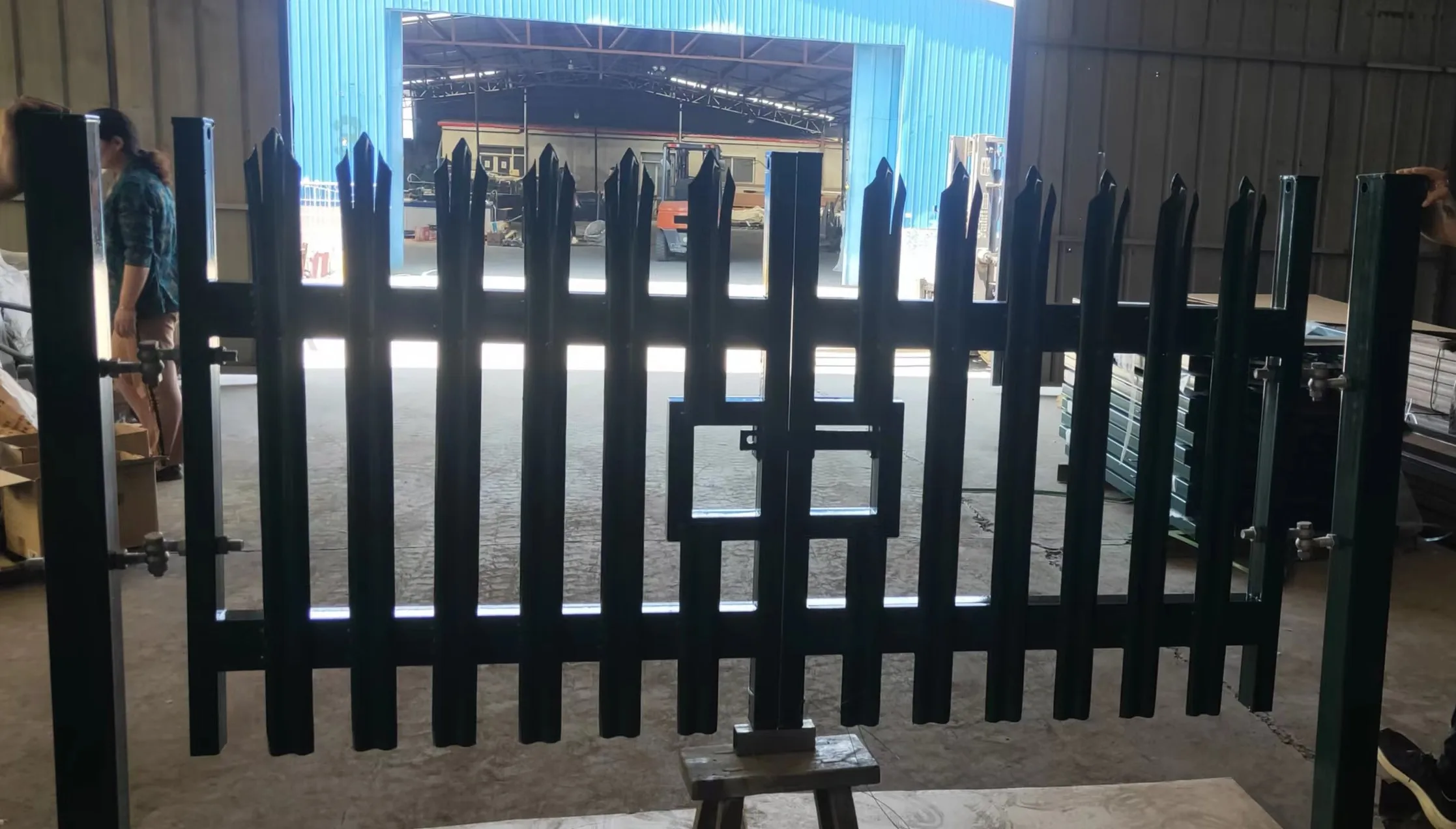 Steel Picket Fence - Durable and Stylish Security Solution