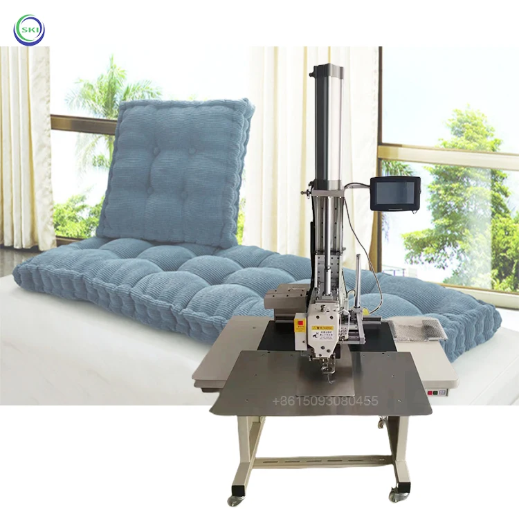 Pillow Stitching Machine Foam Pillow Filling Cushion Stuffing Machine ...