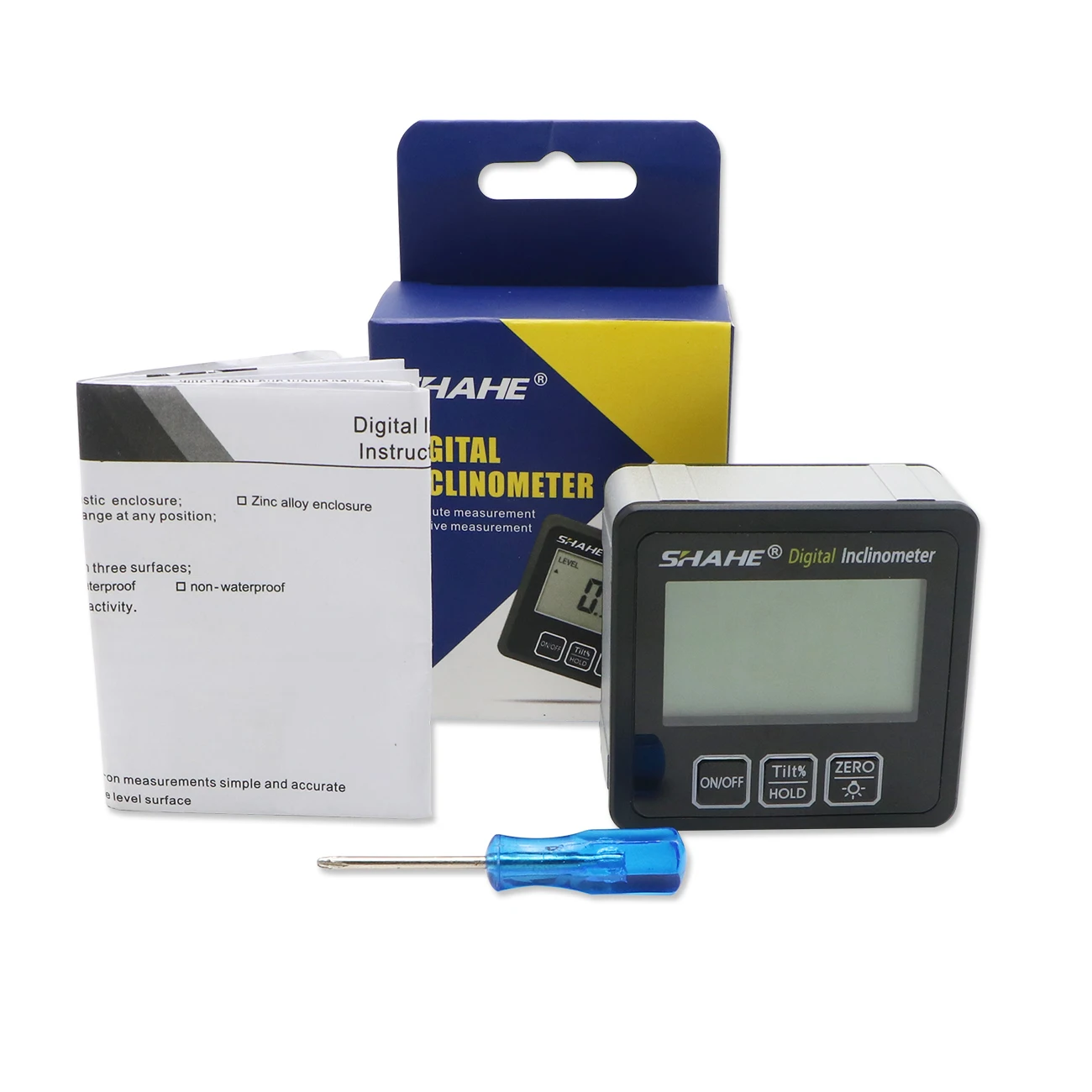 SHAHE Mini Digital Inclinometer - Precision and Custom Support