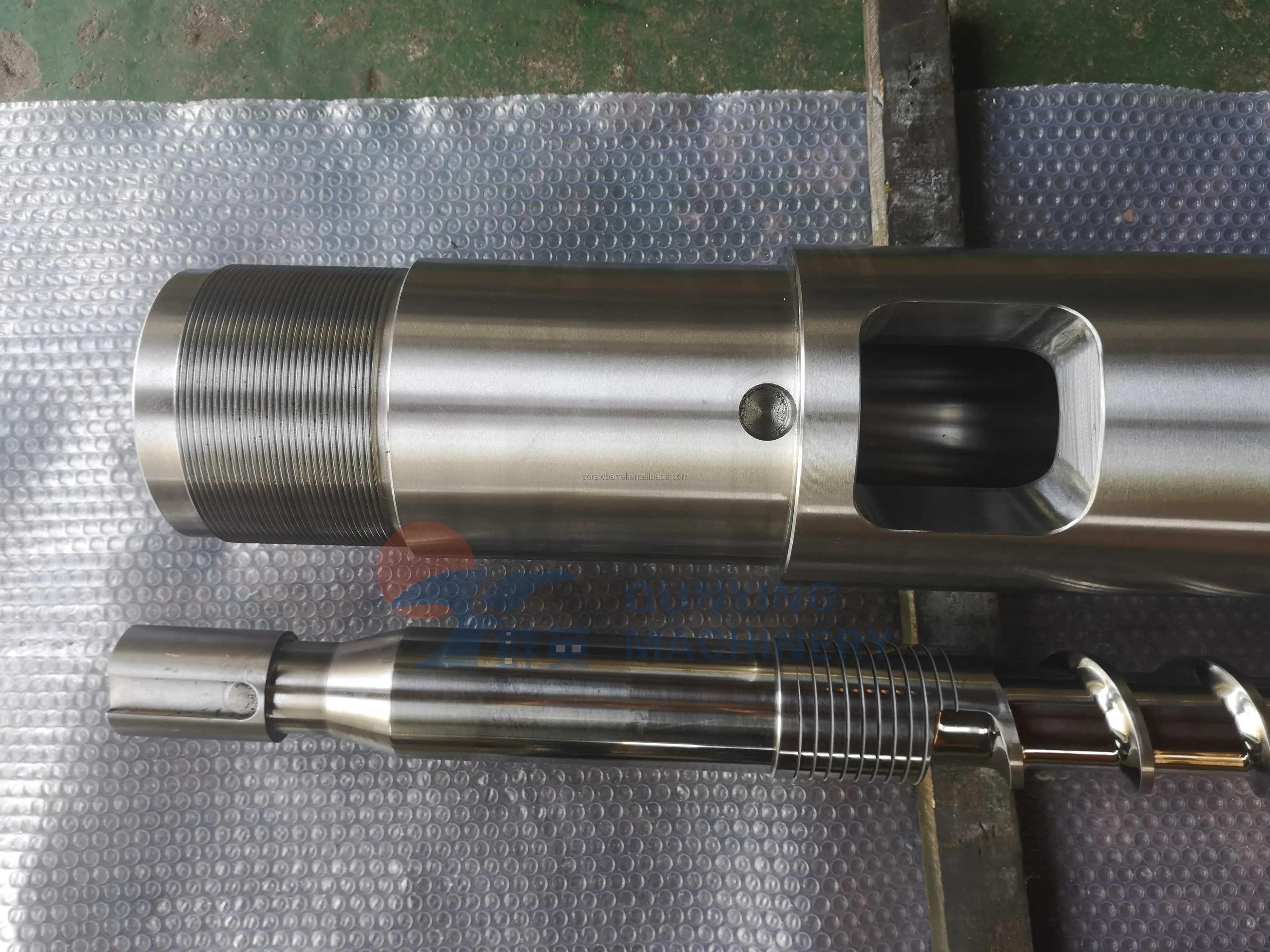 Screw Barrel for Plastic Process Screw Barrel for Injection Molding ...
