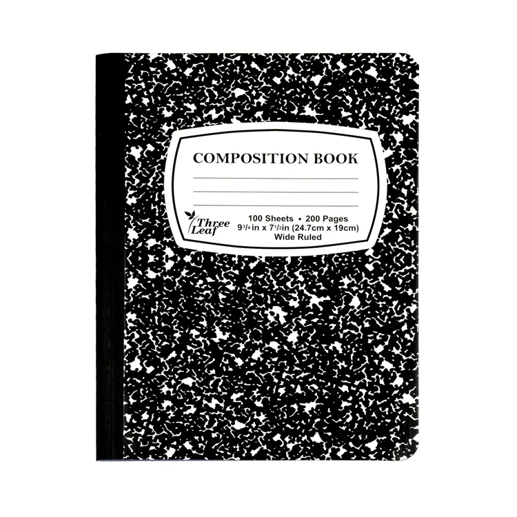 Notebook Manufacture Custom Wide Ruled Composition Book - Buy ...