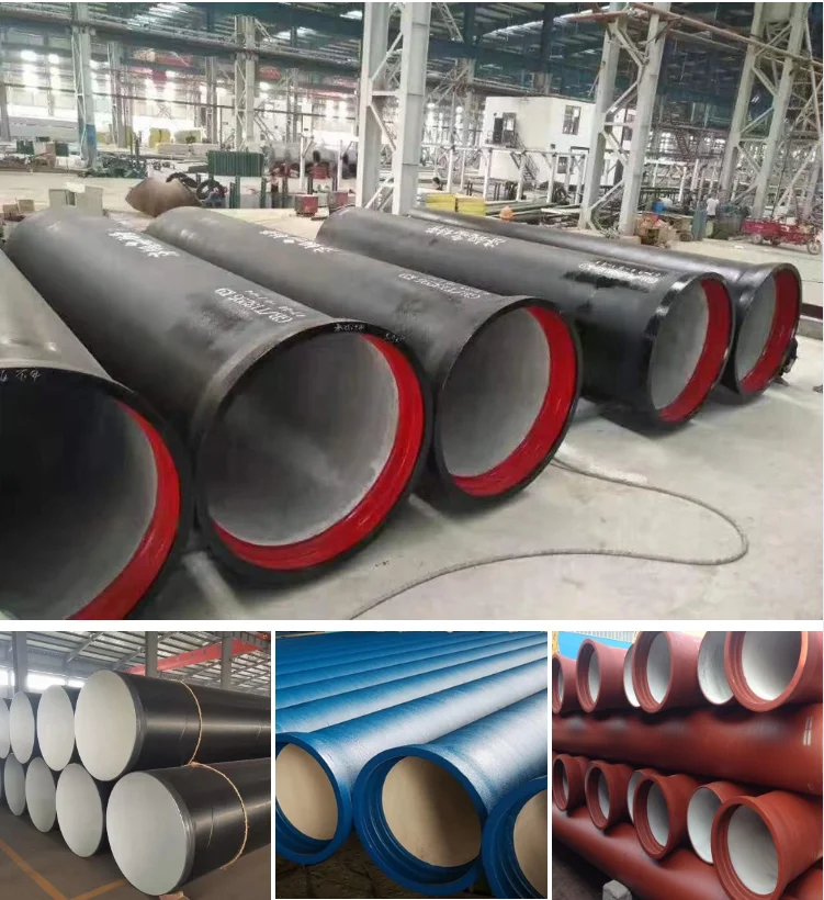 Dn100 Dn125 Dn150 Dn300 Dn400 Dn600 Ductile Iron Cast Pipe For ...