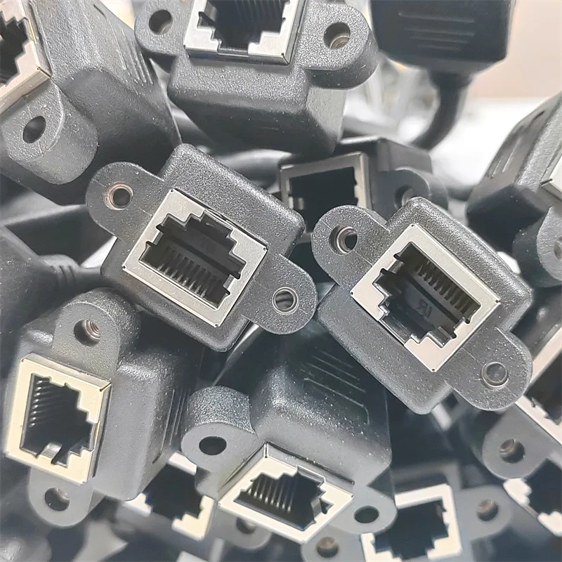 Ethernet Right Angle Cat5 Cat5e Cat6 Cat6a Cable 90-degree L-elbow Lan ...