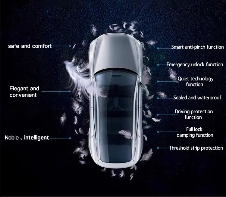 Ytpioneer Auto Soft Close Doors Automobile Electric Suction Door For ...