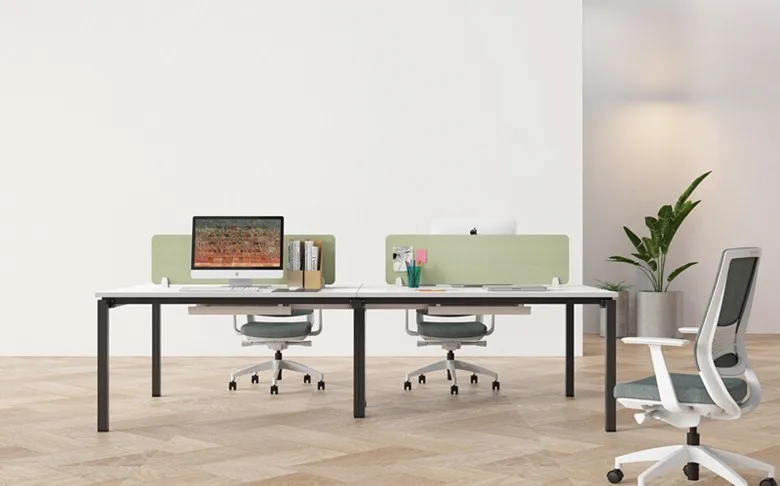 Luxury Gold Stainless Steel Computer Table Working Desk Simple Design ...