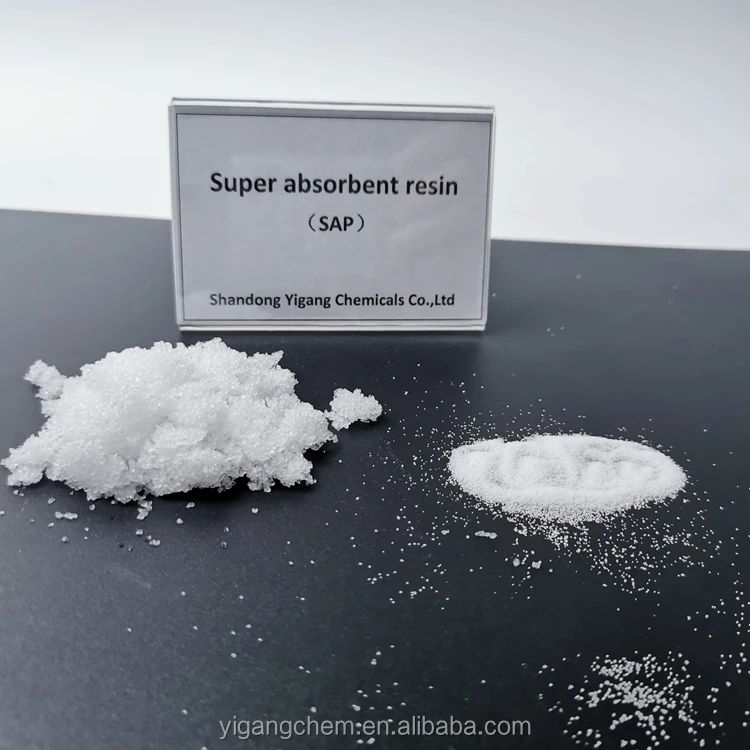 SAP Super Absorbent Polymer Sodium Polyacrylate Powder for Sanitary ...