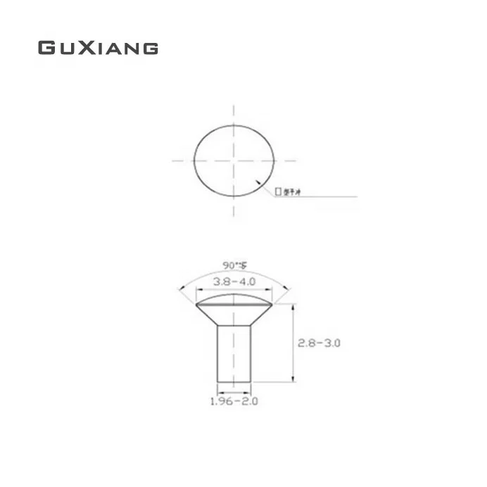 Solid Countersunk Head Solid Semi-Tubular Rivet Solid Rivets