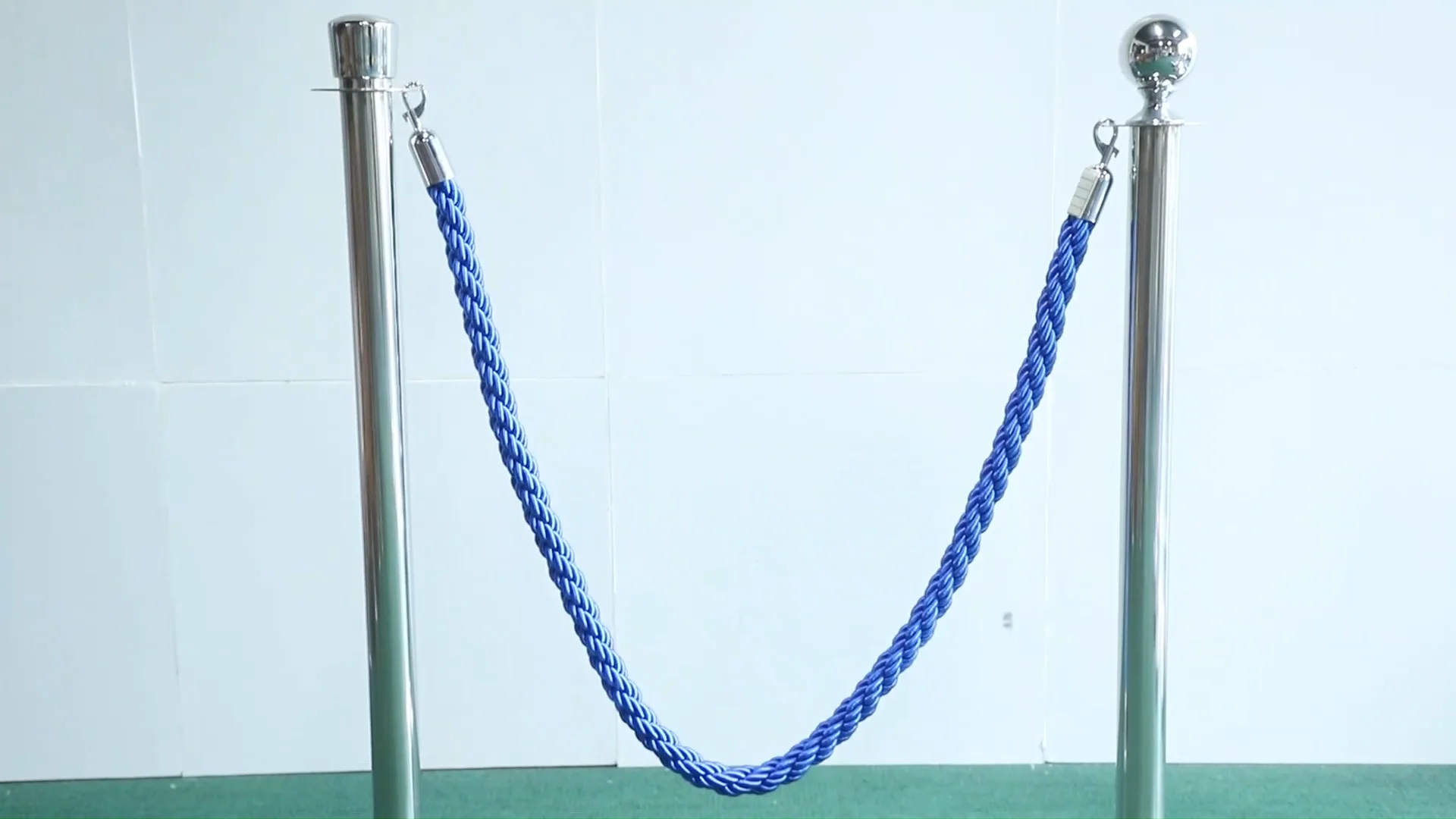 Traust Museum Exhibition Red Carpet Rope Queue Stand Gold Barrier Post ...