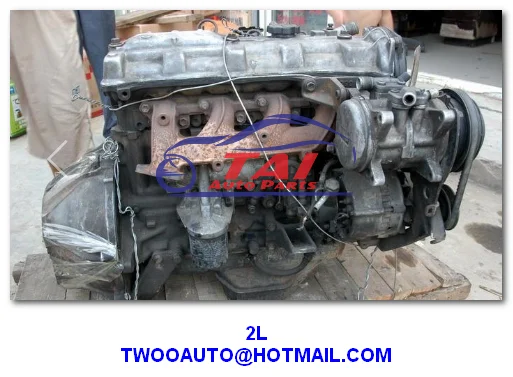 Japanese Original Used 2l 2lt Engine Assembly For Toyota Hiace Hilux ...