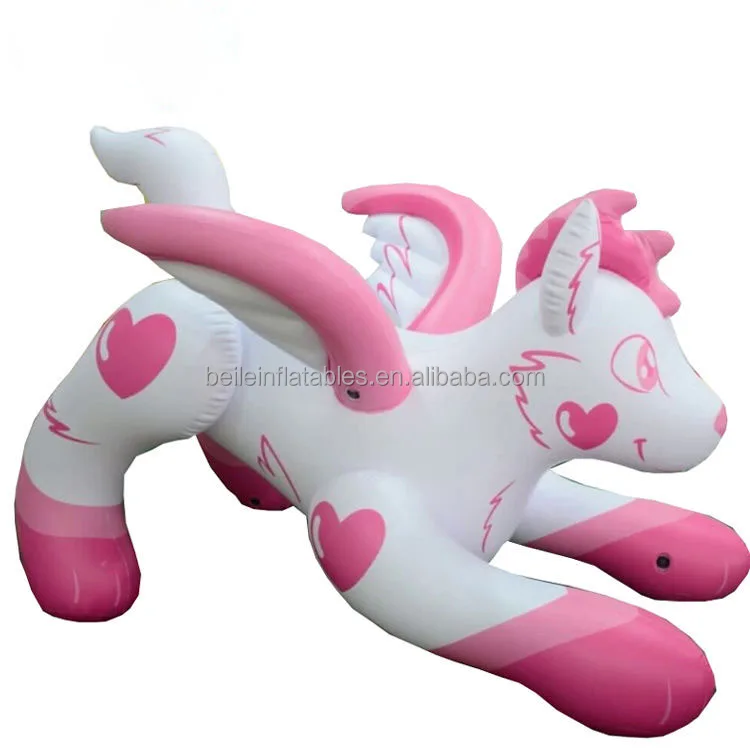 Customized Big Inflatable Cartoon Wolf Model For Outdoor Event - Buy ...