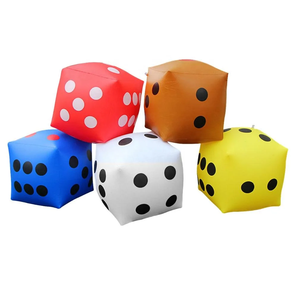 Outdoor Fun Large Inflatable Dice Colorful Pool Party Game Toy| Alibaba.com