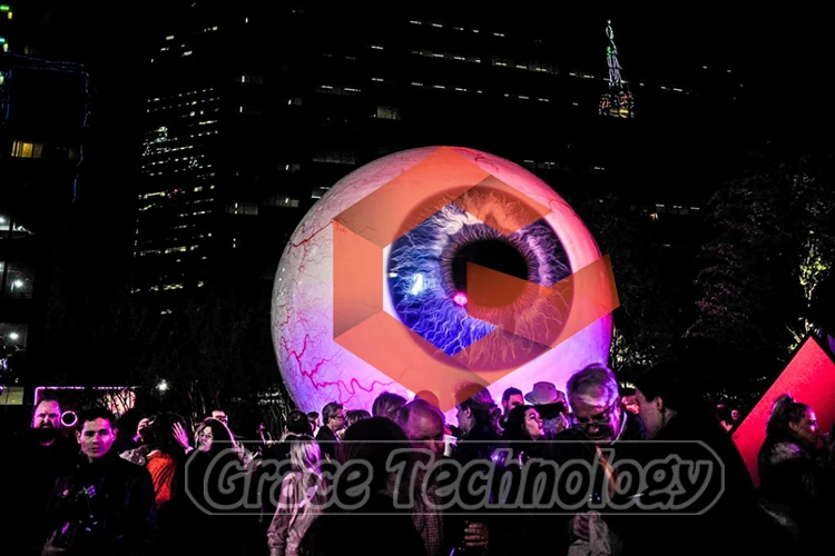 Giant Eyeball Sculpture - Perfect for Festival Decorations