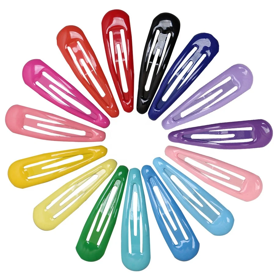 Hot Sale 5 Cm Kids High Quality Pale Color Paint Coating Bobby Pin Hair ...