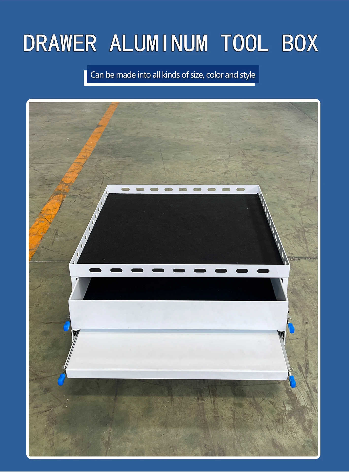 Aluminum Duty Pickup Truck Bed Drawer Storage Camper Canopy Drawers ...