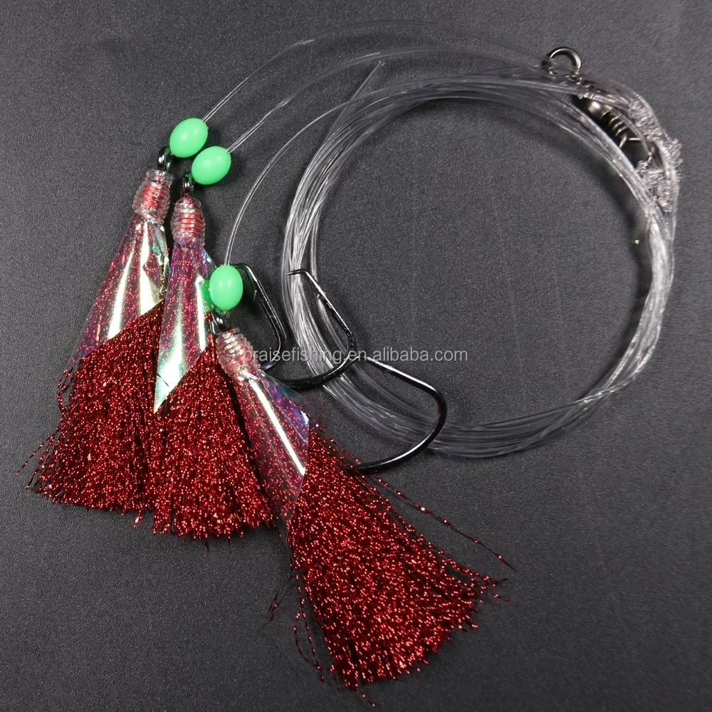 Seawater Fishing Sabiki Rigs - Effective Lures for Snappers