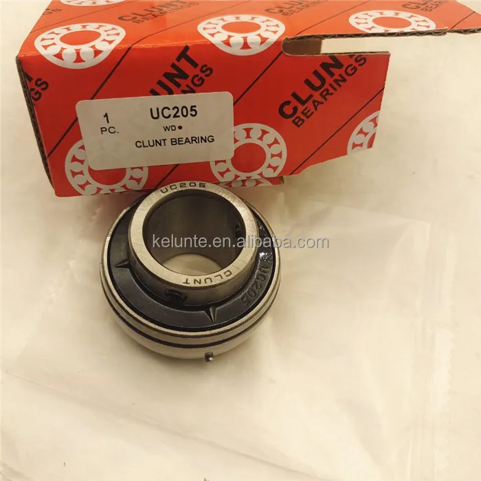 China Brand Uc205 25x52x34.1mm Ball Bearing Uc205-16 Inset Ball Bearing ...