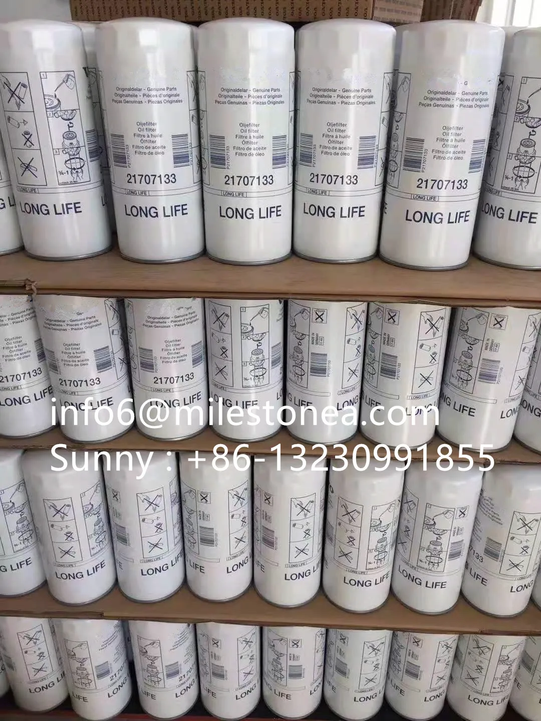 Diesel Engine Oil Filter 21707132 21707133 21707134 477556 466634 ...