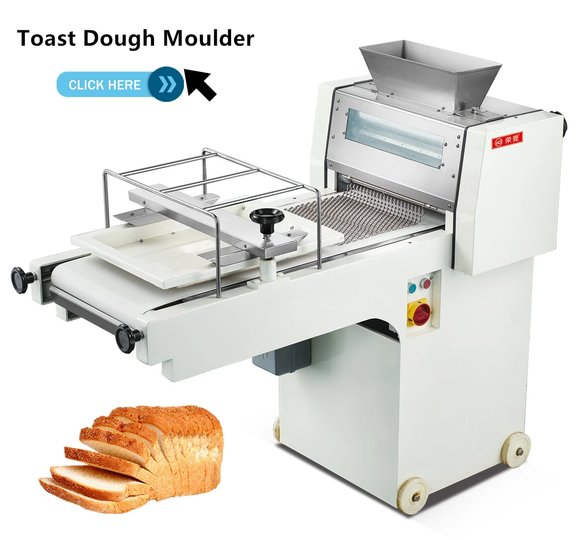 HODA/R&M Electric Long Dough Moulder for French Bread Shop