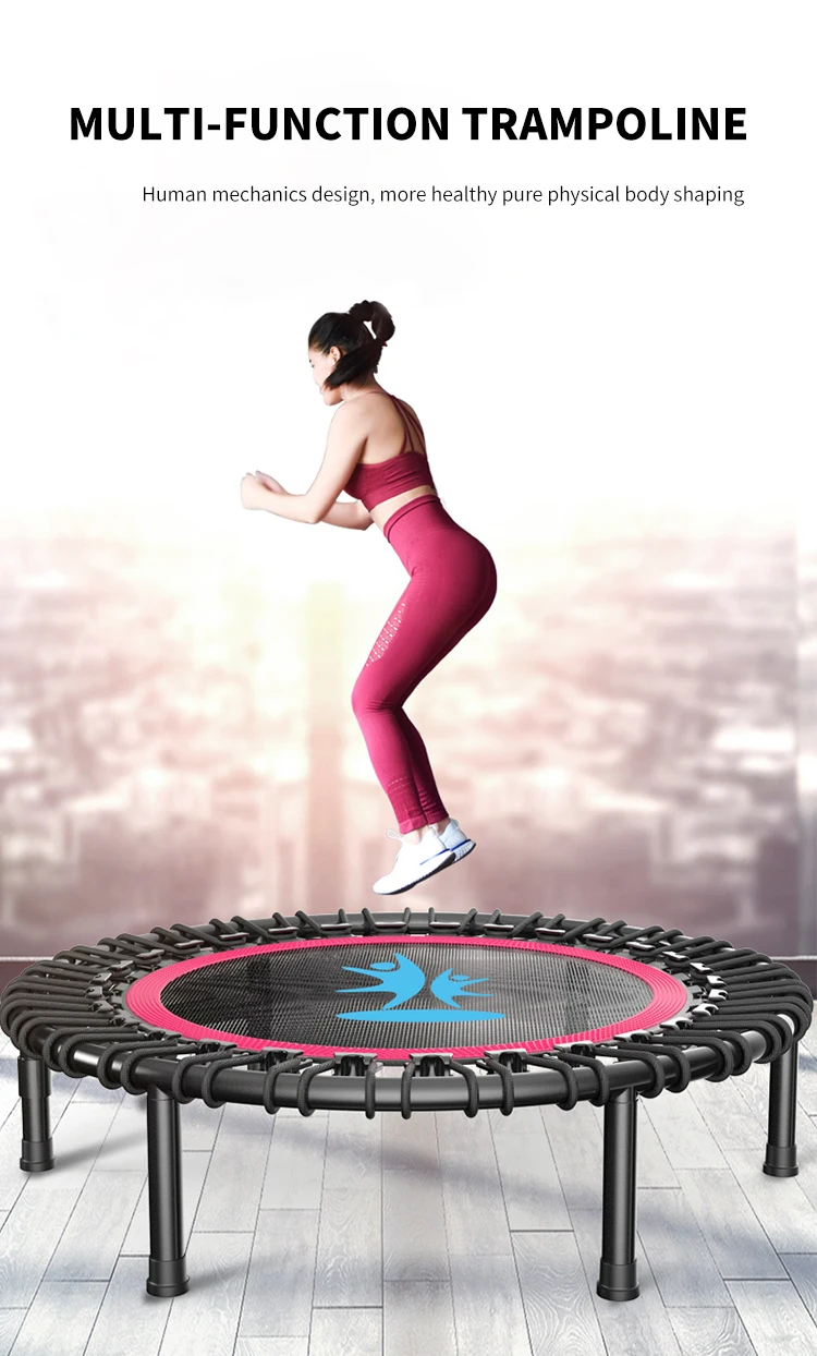 Sport Hexagon Trampoline Adjustable Jump Trampoline Indoor Outdoor ...