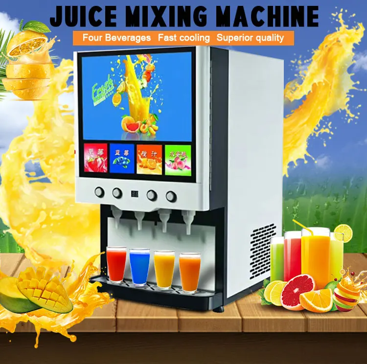 Fast Food Restaurant Bar Clubhouse Retail 4 Drinks Cola Fanta Juice ...