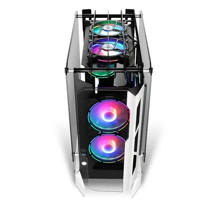 Christmas Customize Logo ATX PC Case Gaming Desktop Computer Cases ...