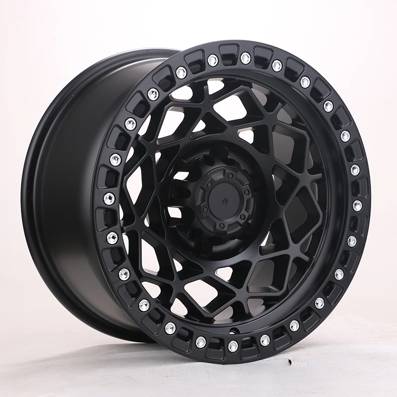 17 * 9j Inch Off-road Modified Upgraded Wheel Suv 4x4 Black 6 * 139.7 ...