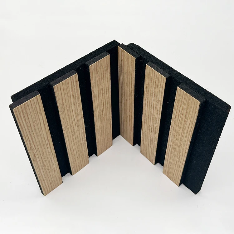 Acoustic Fluted MDF Wall Panels with PET Felt - Modern & Stylish
