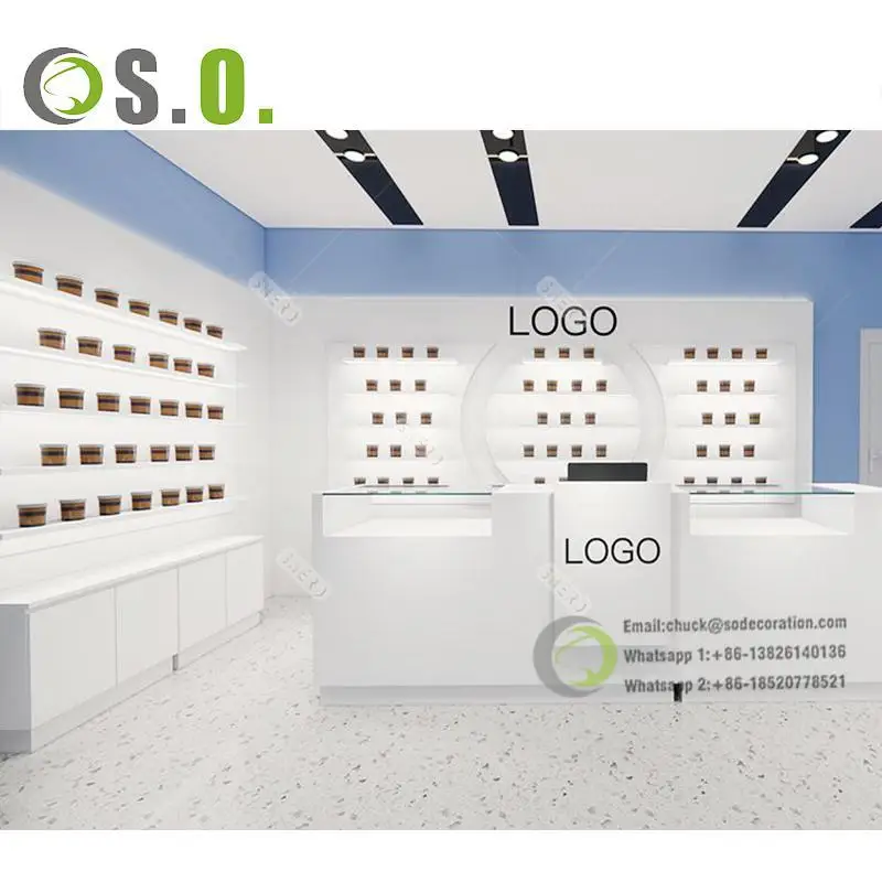 Tobacco Shop Display Furniture Hookah Showcase Smoke Shop Display ...