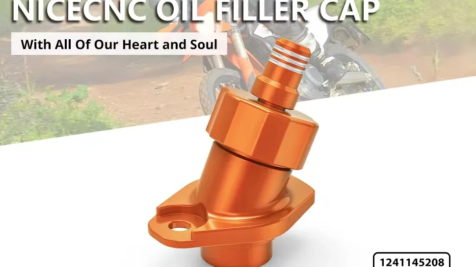 Nicecnc Engine Oil Tank Filler Cap Plug For Ktm 150 250 300 Exc Xcw ...