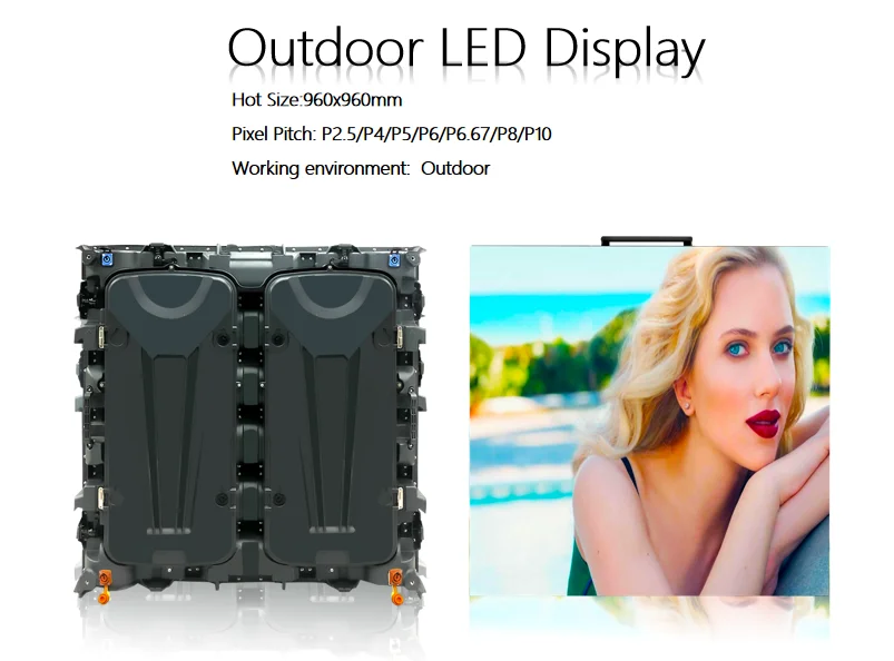 Customized Digital Full Color Hd P8P10 Outdoor Big Advertising Led ...