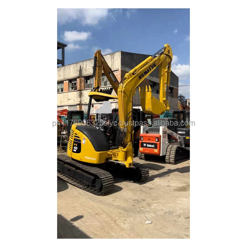 Used Japanese 4ton Excavators Komatsu Pc40mr-2 Excavator - Buy Used ...